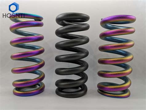 Pvd Coated Black Titanium Springs For Bicycle Baoji Hosn Titanium Co