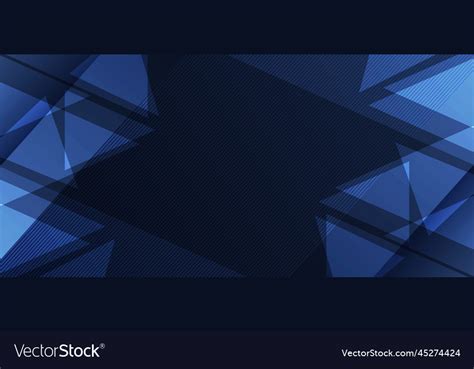 Abstract Dark Blue Gradient Diagonal Background Vector Image