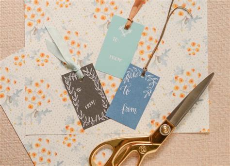 Diy Calligraphy T Tags Tutorial Calligraphy T Tags Diy