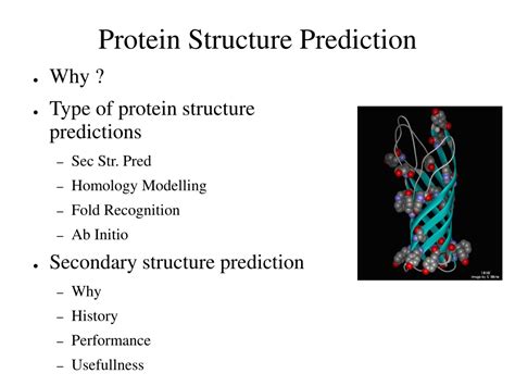Ppt Protein Structure Prediction Powerpoint Presentation Free