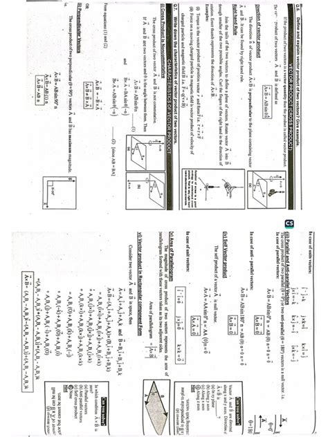 Vector Product Physics Pdf
