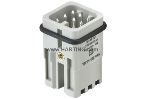 Han 8d M Quick Lock 0 3 1 5mm² Harting Technology Group