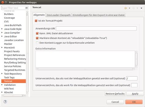Eclipse Tomcat Plugin Eclipse Plugins Bundles And Products Eclipse
