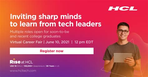 Hcltech On Linkedin Hcl Technologies Is Offering Experiences That Will Prepare You For An…