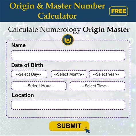 Numerology Calculator Check Your Destiny Numbers