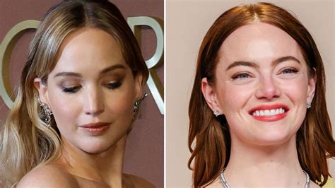 Jennifer Lawrence Manda Emoji Triste Para Emma Stone Após Colega Ser Indicada A Prêmio E Ela Não