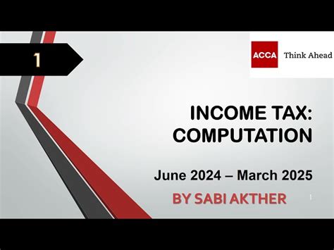 Understanding Income Tax Computation For Acca Atx Uk A Comprehensive Guide Galaxy Ai Galaxy Ai