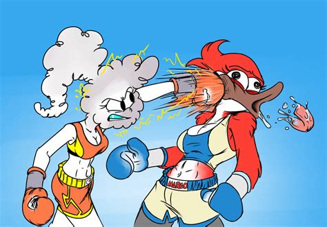 Cj Vs Margaret Boxing Comm By Herosmacker On Deviantart