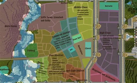 Minecraft Blueprints City