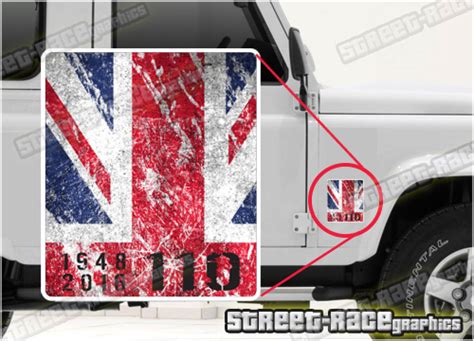 Land Rover Defender 110 Small Sticker