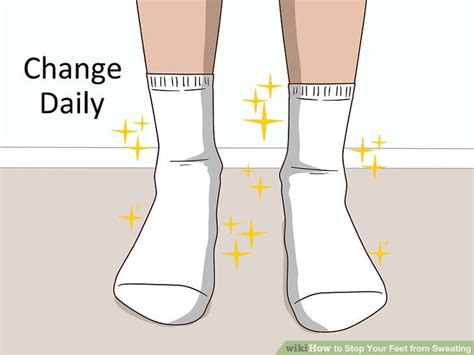 How To Stop Your Feet From Sweating 15 Steps With Pictures