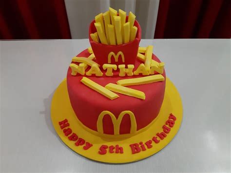 Mcdonalds Cake Design Pictures Cake Online Cake Creative Cakes