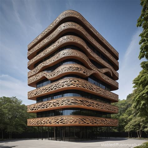 Museum Inspired By Tenun Pahang Diraja Stable Diffusion Online