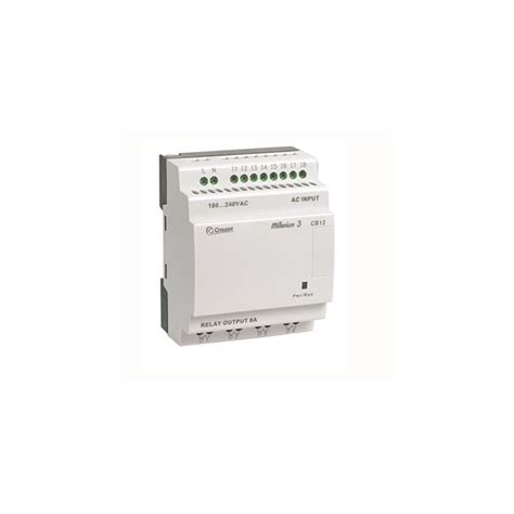 Relais Programmable Microcontrôleur Crouzet Millenium 3 Smart 8 Entrées 4 Sorties 88974024