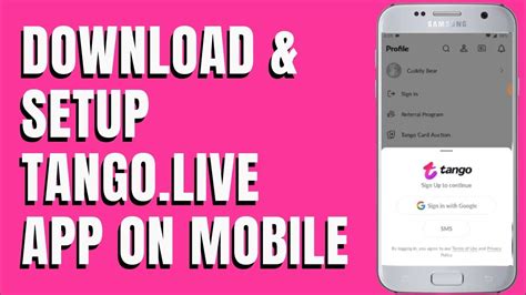 How To Download Tangolive App On Mobile Phone Youtube