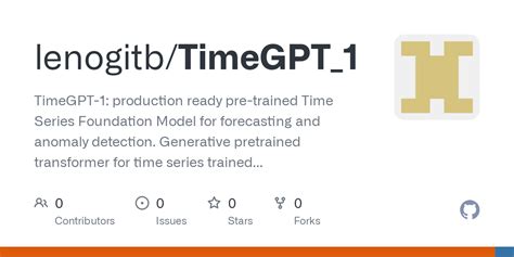 Github Lenogitb Timegpt 1 Timegpt 1 Production Ready Pre Trained Time Series Foundation