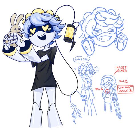 Some Doodles Im Gonna Make A Small Murder Drones Comic And One Of