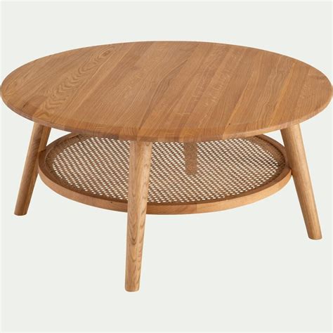 Table Basse En Bois Clair Ou Foncé Meuble De Salon Alinea