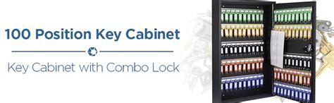 Barska 100 Position Combination Key Lock Box Wall Mount