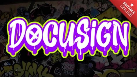 Docusign Font Style Text Effect Generator