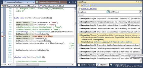 SPOT HIDDEN EXCEPTIONS USING INTELLITRACE PRIMORDIALCODE