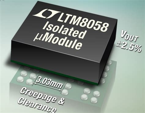 Tiny Dc Dc Converter In Bga Has 2kv Isolation Electronics Weekly