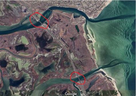 Добрий Ден On Twitter 2 Арабатська стрілка Міст через протоку Тонка Якщо точніе мостів