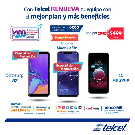 Planes De Renta De Telcel ¡descubre Lo Nuevo