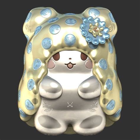👾 Moppu Sanrio まるもふびより・ Obj File For 3d Printing・cults