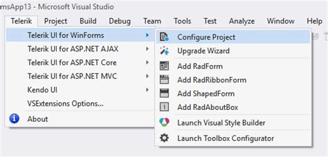 Overview Telerik UI For WinForms