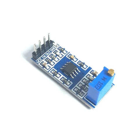 Módulo Amplificador Operacional Lm358 Ganho 100x Makkers