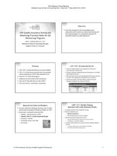 CSP Quality Assurance Testing Advancing Csp Quality Assurance Testing Advancing Pdf PDF PRO