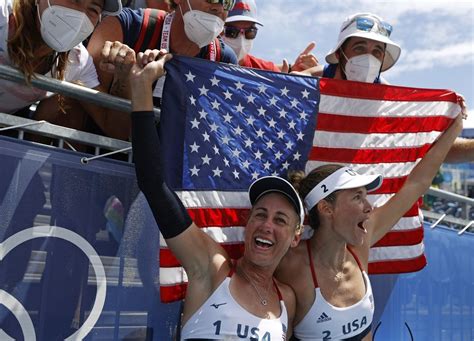Olympics Beach Volleyball Us Ross Klineman Win Gold In Tokyo Games