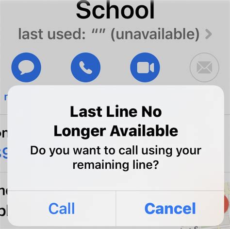 Last Line No Longer Available Error On Iphone Fix • Macreports
