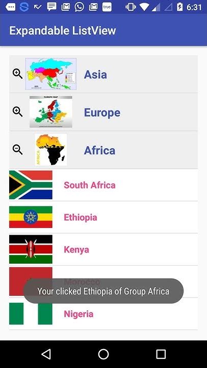 Android Expandablelistview Customization And Usage Youtube
