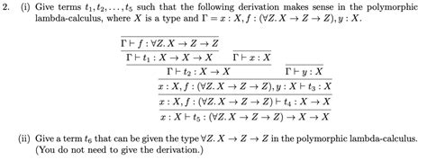 Solved 2 I Give Terms Tı T2 T5 Such That The