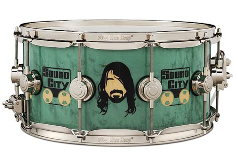 Dw Drums Release The Icon Series Dave Grohl Sound City Snare Drum
