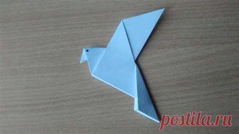 Оригами голубь пошаговые инструкции для детей и взрослых как собрать