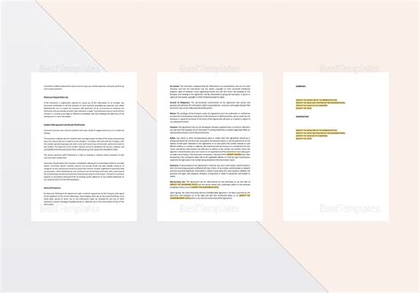 Data Processing Services Confidentiality Agreement Template In Word