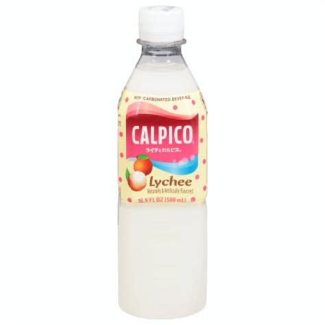 Calpico Soft Drink Non Carbonated Lychee 6 Pk 16 9 Fl Oz Frys