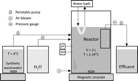Schematic Representation Of The Laboratory Scale MBr Setup