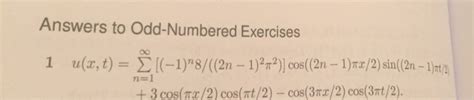 solved use separation of variables to solve the ibvp