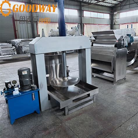 Cassava Mash Dewatering Efficient Hydraulic Pressing