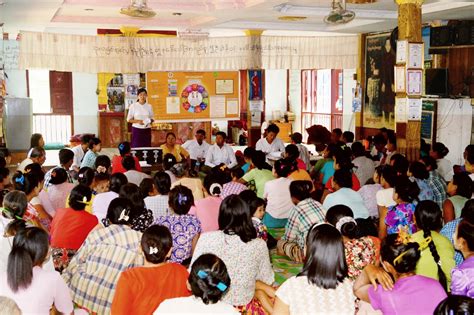 လယ်ဝေးမြို့နယ် ညောင်ကုန်းကျေးရွာတွင် မြစိမ်းရောင်ကျေးရွာ စီမံကိန်း