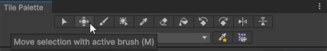 Unity Manual Move Tiles With The Move Tool