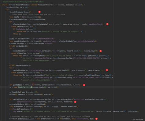 Kafkaproducer发送流程源码分析kafka Producer Poll Csdn博客