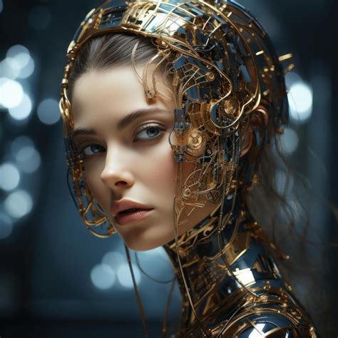 Premium Ai Image Tech Girl