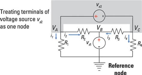 How To Work With Voltage Sources In Node Voltage Analysis Dummies