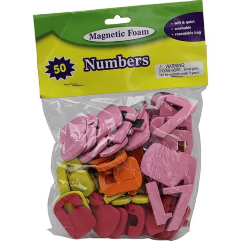 Magnetic Foam Numbers