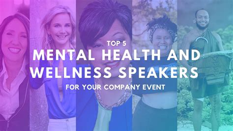 Top 5 Mental Health And Wellness Speakers For Your Company Event Nota